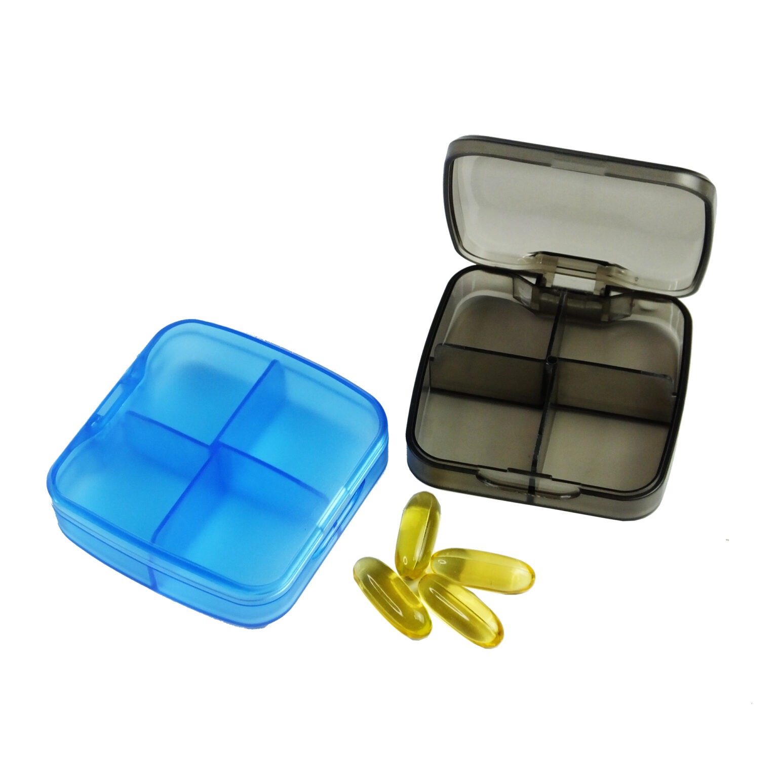 Weekly Heptagonal Pill Box | 7 Compartment Pill Organizer