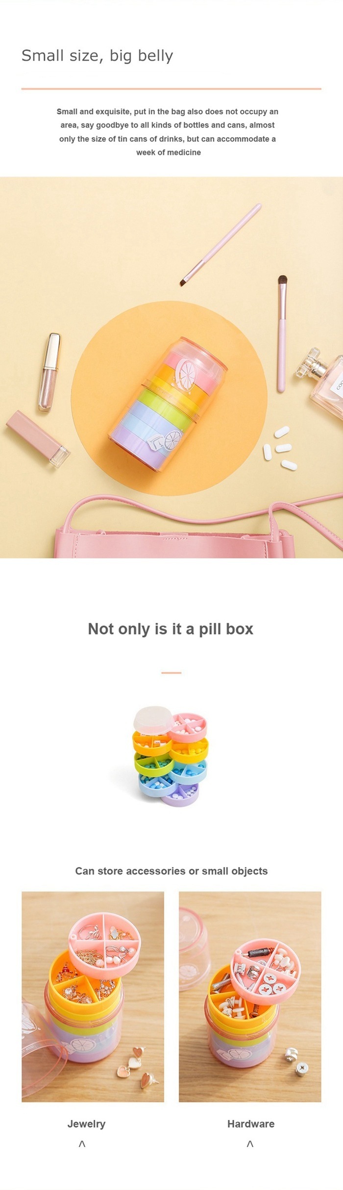 New Weekly Pill Box - Organize Medication with Ease | Bluesky