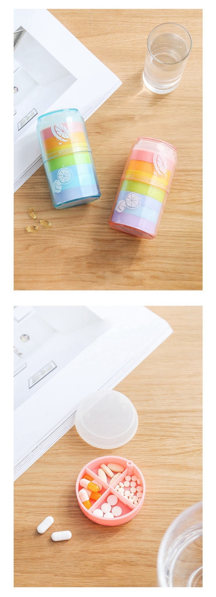 New Weekly Pill Box - Organize Medication with Ease | Bluesky