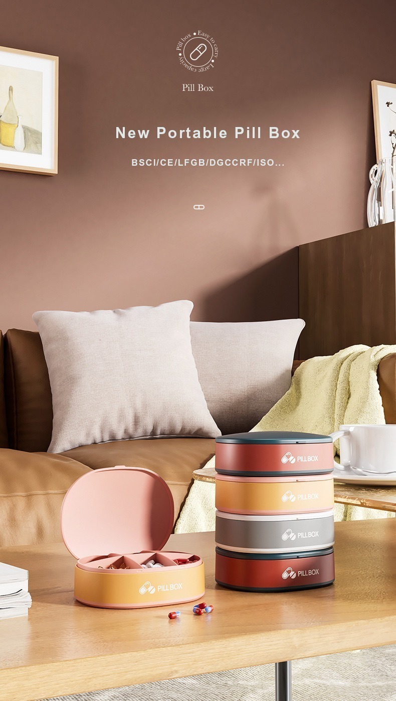 Introducing New 6 Compartment Plastic Pill Boxes | Bluesky