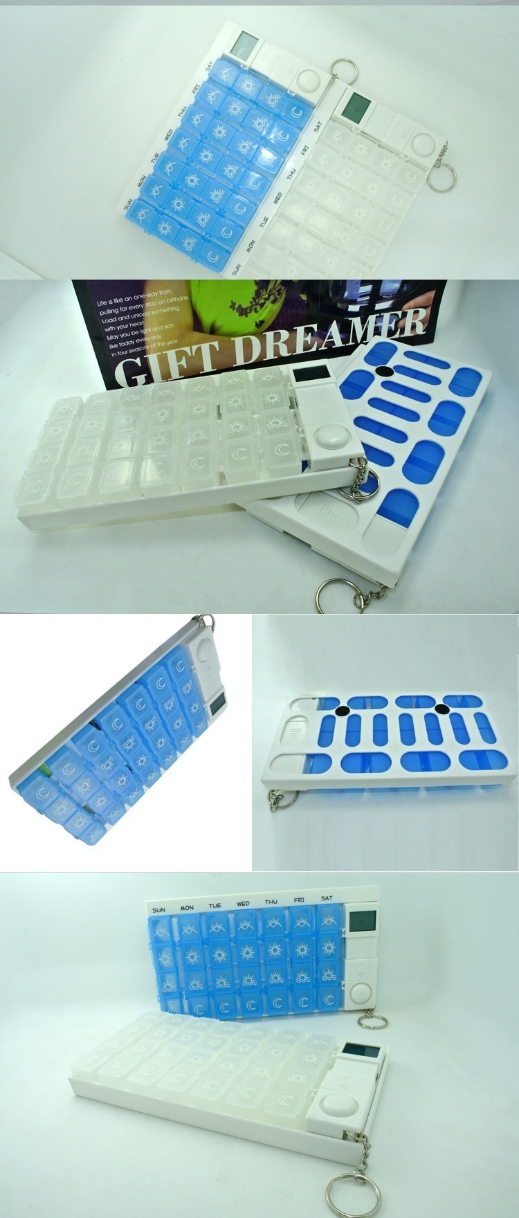 Wholesale Intelligent Electronic Pill Box for Elderly | Bluesky
