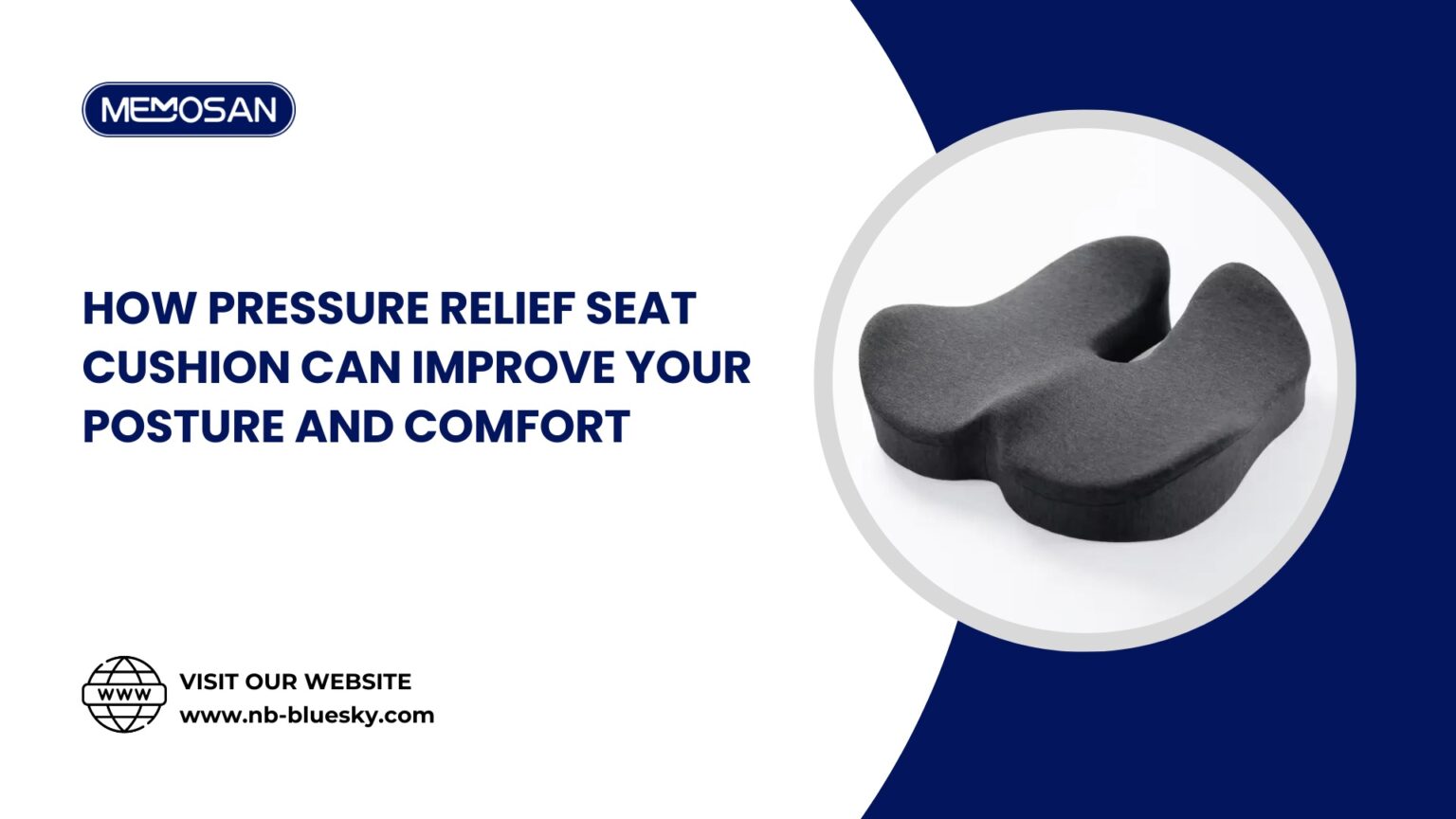 How Pressure Relief Seat Cushions Enhance Posture and Comfort